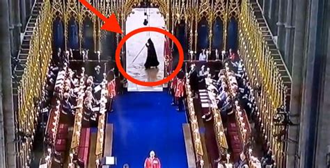 Haunting Figure Spotted In The Background At King Charles Coronation