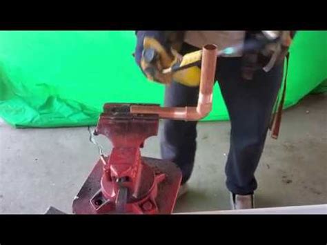 How To Solder Copper Pipe Youtube