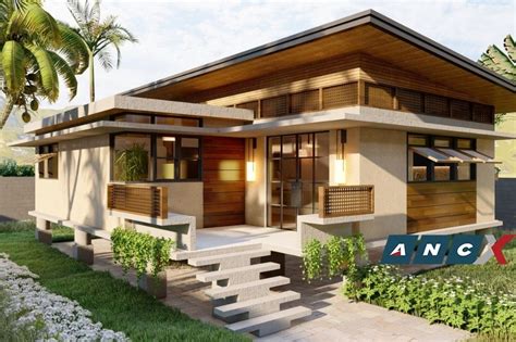 Modern Bahay Kubo Design With Floor Plan Home Alqu