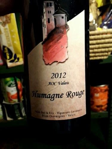 Jules Duc Humagne Rouge Vivino US