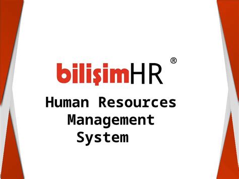 Pptx Hr Human Resources Management System Is A Human Resources And