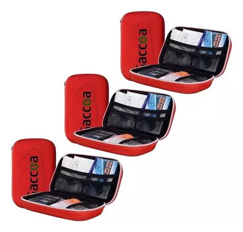 X3 Botiquin Curacion Esteril Primeros Auxilios Bolso Tactico Cuotas