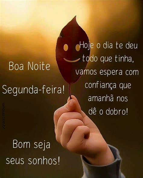 33 Imagens De Boa Noite Segunda Feira Gifs Lindas Mensagens