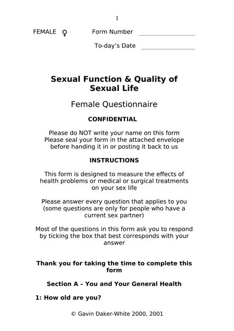 pdf sexual function quality of life female questionnaire