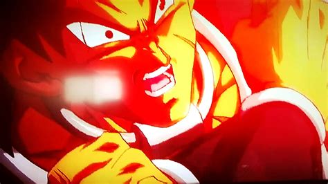 Vegeta Ssj God Vs Broly Youtube