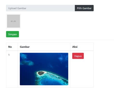 cara membuat upload file gambar dengan php dan mysql