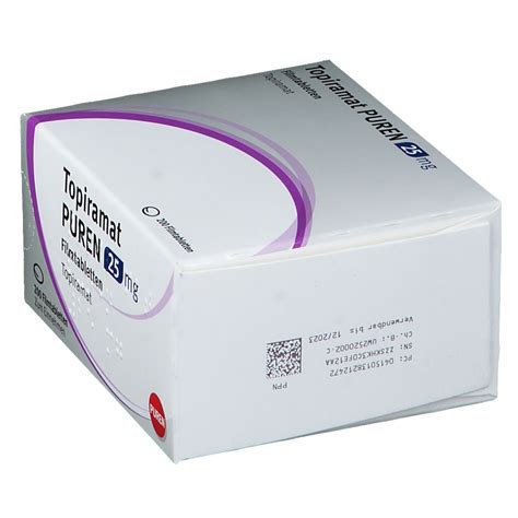 Topiramat PUREN 25 Mg 200 St Mit Dem E Rezept Kaufen Shop Apotheke