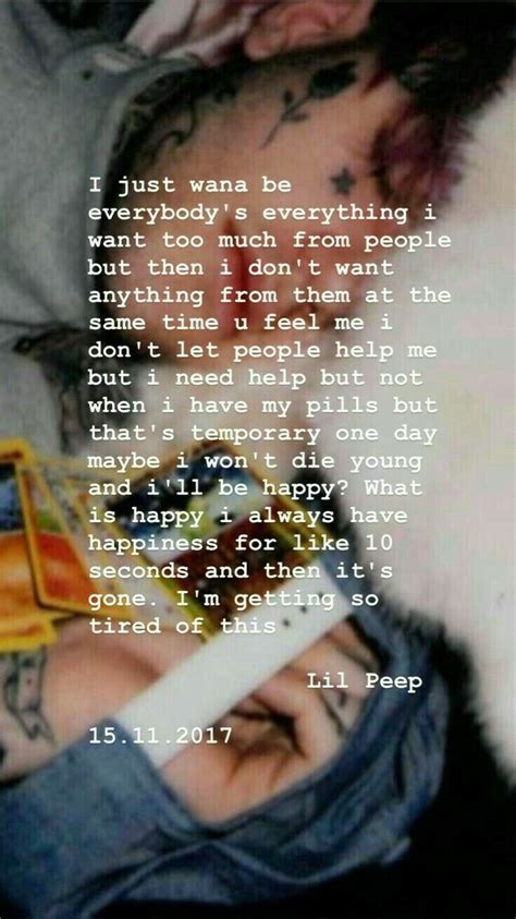 Pin by Liza on ᴘᴇᴇᴘ Lil peep lyrics Peep quotes Lil peep beamerboy