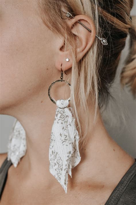Fabric Earrings Diy Artofit