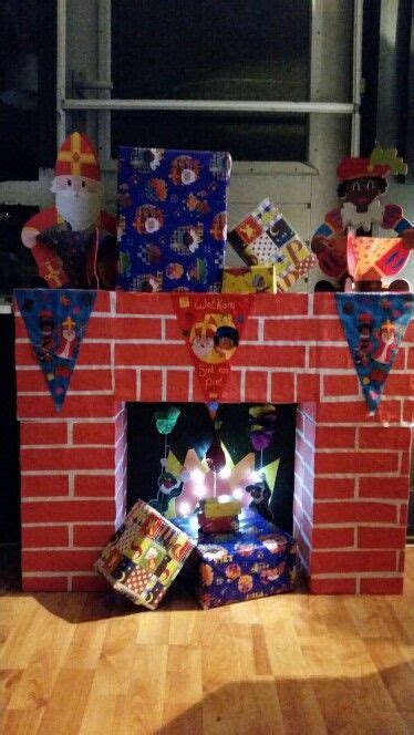 Schoorsteen In De Klas Knutselen Sinterklaas Sinterklaas Kerst Open