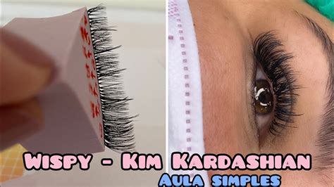 Wispy Lash Extensions Como Fazer Extens O De C Lios Kim Kardashian
