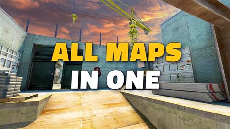 ALL CSGO MAPS BUILT INTO DUST 2 YouTube