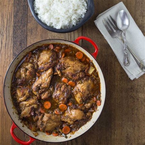 Jamaican Brown Stew Chicken Analida S Ethnic Spoon