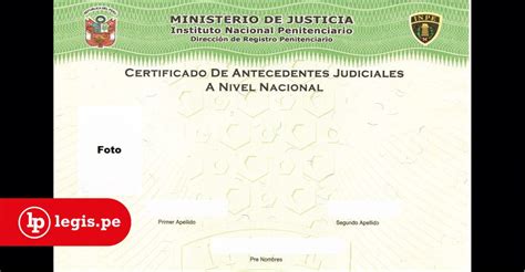 Antecedentes judiciales qué es y cómo se tramita LP