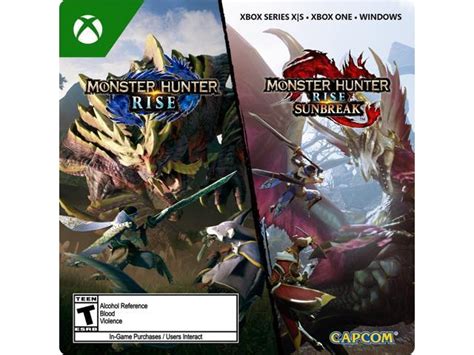Monster Hunter Rise Sunbreak Xbox Series X S Xbox One Windows