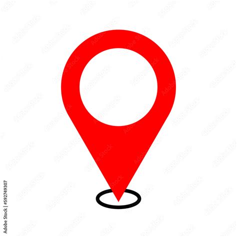 Vetor Do Stock Location Icon Place Logo Gps Location Navigation Icon