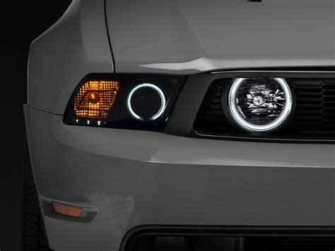 Faros De Niebla Cromados Para Parrilla De Ford Mustang Gt En