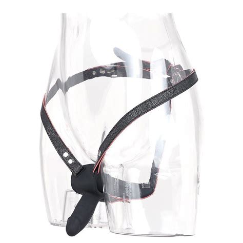 Dual Penetration Double Ended Strap On Silicone Dildo Dong With Harness Ebay