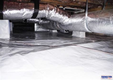 Crawl Space Repair Cleaning Up And Installing Cleanspace