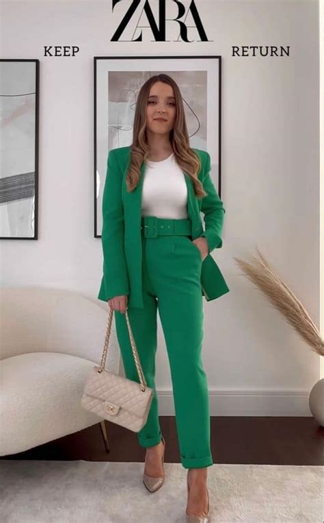 Tahiti Circondare Turista Outfit Con Blazer Verde Canna Colonnello Gancio