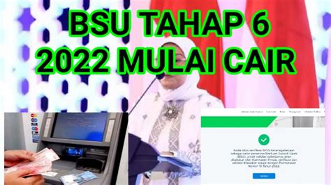 Update Pencairan Bsu Tahap Tahun Youtube