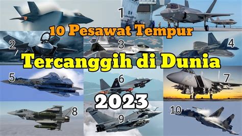 Pesawat Tempur Tercanggih Di Dunia Youtube