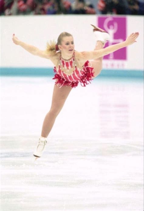 Tonya Harding Performing Her Technical Program During The XVll Winter