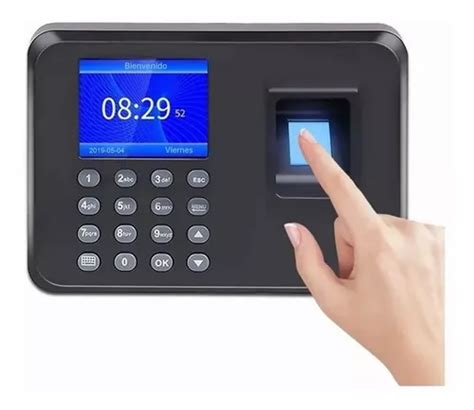 Oficina Reloj Checador Huella Digital Memoria Usb Biometrico Mercadolibre