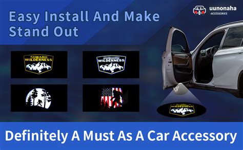 Amazon Uunonaha LED Car Door Logo Lights Courtesy Projector Laser