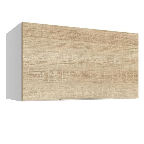 Armário Aéreo Madesa Stella 60 Cm 1 Porta Basculante Branco saara
