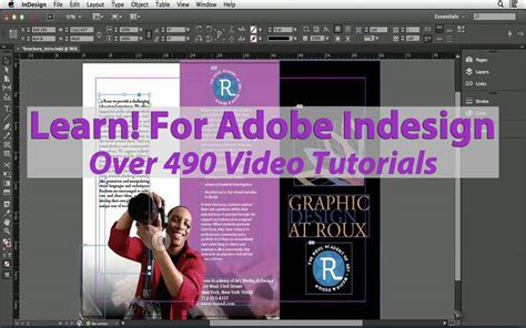 Learn For Adobe Indesign Mac玩儿法