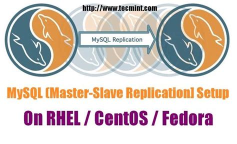 How To Setup Mysql Master Slave Replication In Rhel Centos Fedora