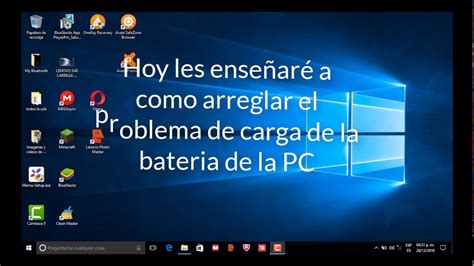Como arreglar la batería de la Pc Lenovo que solo carga al 60 YouTube
