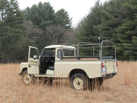 1974 Land Rover Series III 109 2 Door Pickup Cab Top Convertible