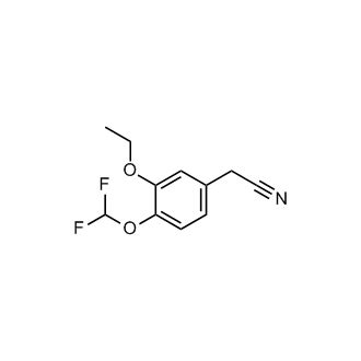 1193389 10 4 2 4 Difluoromethoxy 3 Ethoxyphenyl Acetonitrile