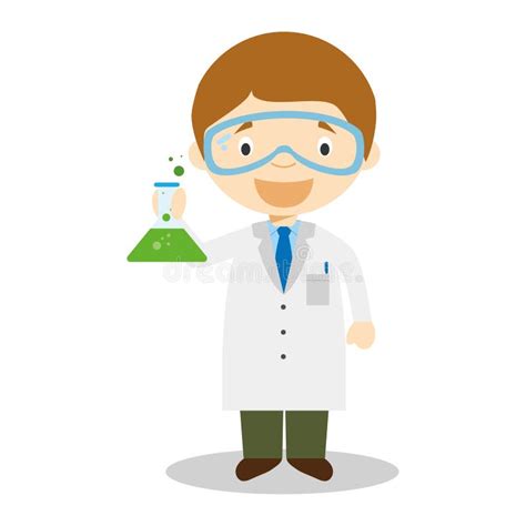 Ci Ncia Para Mi Dos Cientista Dos Desenhos Animados Cole O De