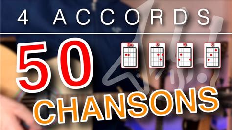 Chansons Avec Accords Faciles La Guitare Pour D Butants Accords