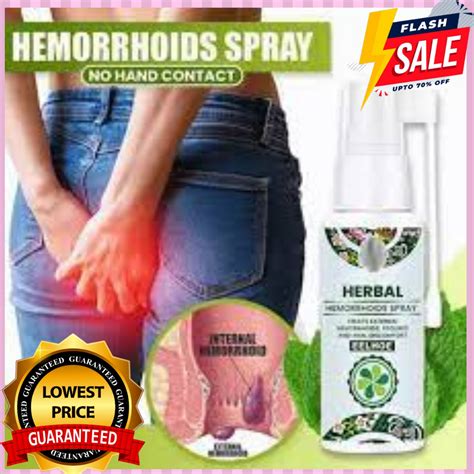 VERY EFFECTIVE ALMORANAS HERBAL SPRAY 30ml Hemorrhoids Cream Miracle