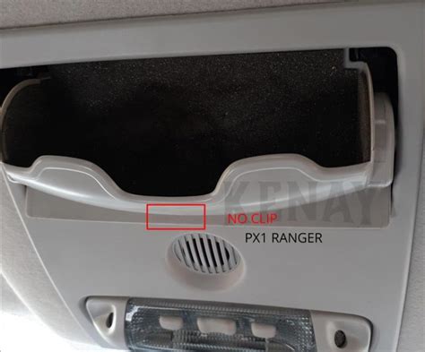 Ford Ranger PX1 Overhead Switch Panel Kenay Kustoms