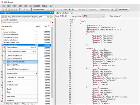 how to convert huge json data csv excel into using power vrogue