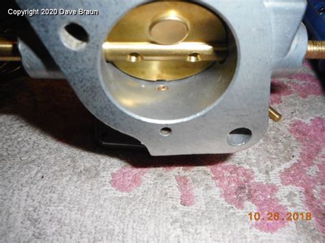 SU Carburetor Restorations MGB HIF4 1810 Assembly DSCN1215