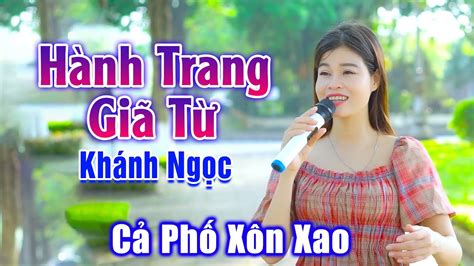 Hành Trang Giã Từ Khánh Ngọc Xinh Đẹp Hát Đường Phố Siêu Hay Khiến Cả