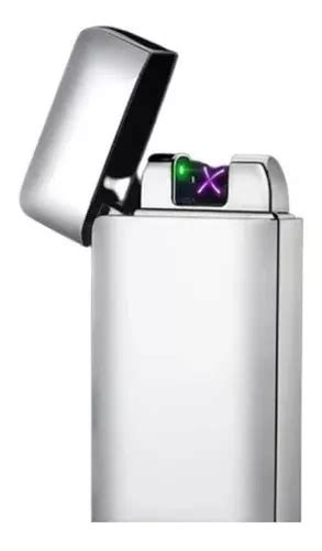 Isqueiro Luxo Plasma Eletro Recarreg Vel Usb Led Touch Promo Frete Gr Tis