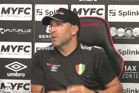 Sérgio Vieira e o jogo o Vizela O que podemos é dizer o que vai