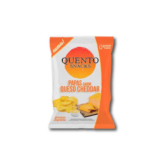 QUENTO PAPAS CHEDDAR 90G Flaming AcompañamosTusMomentos