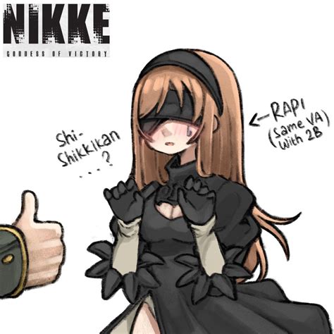 B Rapi Commander And Ishikawa Yui Goddess Of Victory Nikke And