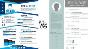Differences Between Resume And CV Curriculum Vitae Bscholarly