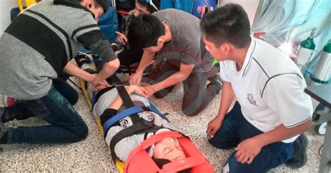 Jóvenes de la Unidad de Auxilio satisfechos por talleres de primeros