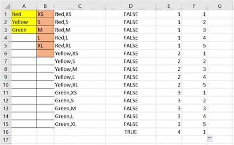how to generate a list of all possible permutations in excel sheetaki