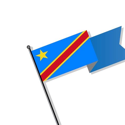Premium Vector Democratic Republic Of The Congo Flag